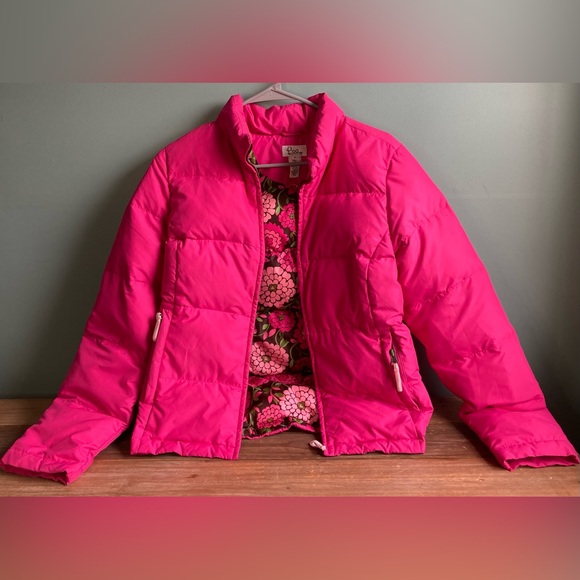 Lilly Pulitzer | Jackets & Coats | Lilly Pulitzer Duck Down Puffer ...